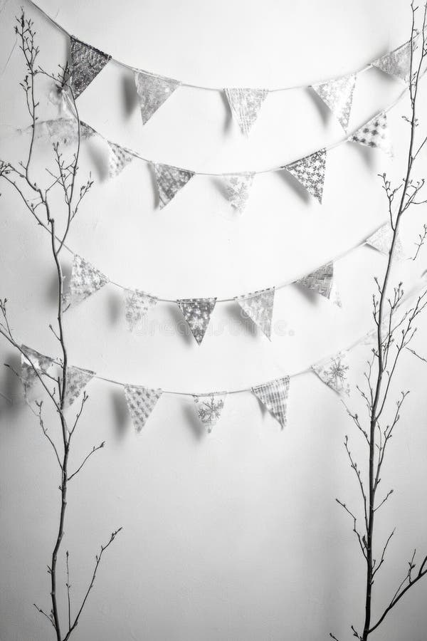 Triangular Decorations stock photo. Image of design - 367134138