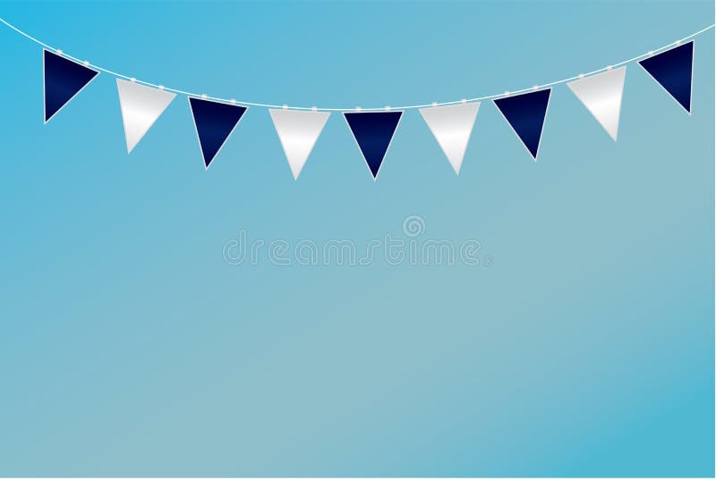 Triangular Flag Color Ideas Design Illustration Stock Illustration ...