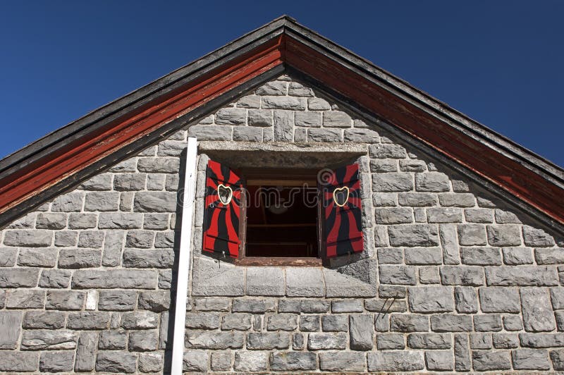 Stone house windows stock image. Image of historic, history - 7453155