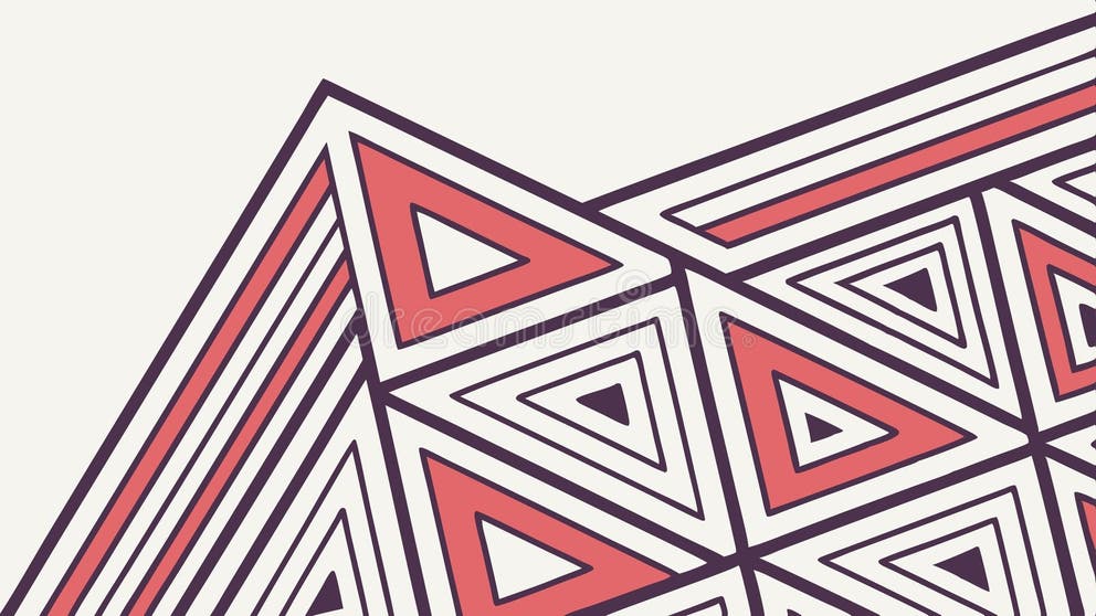 Triangular Geometric Pattern, Abstract Background, Modern Design Element Vector Design ...