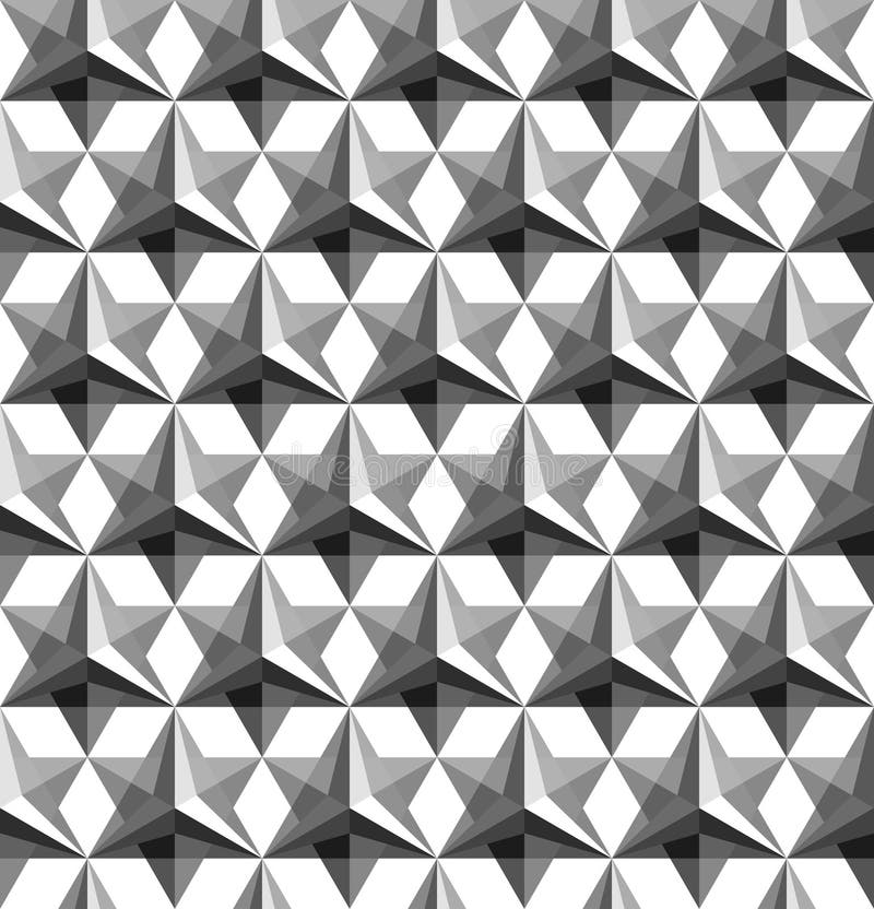 Triangular Geometric Seamless Pattern Stock Vector - Illustration of ... Triangular Geometric Seamless Pattern Stock Vector - Illustration of ...