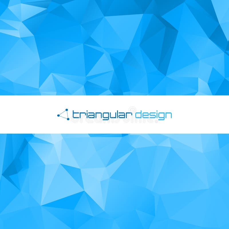 Triangular Geometric Shapes. Stock Vector - Illustration of backgrounds ...