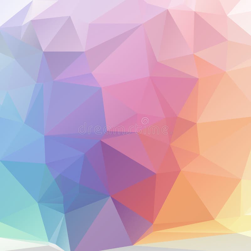 Triangular Geometric Shapes. Stock Vector - Illustration of clear ...