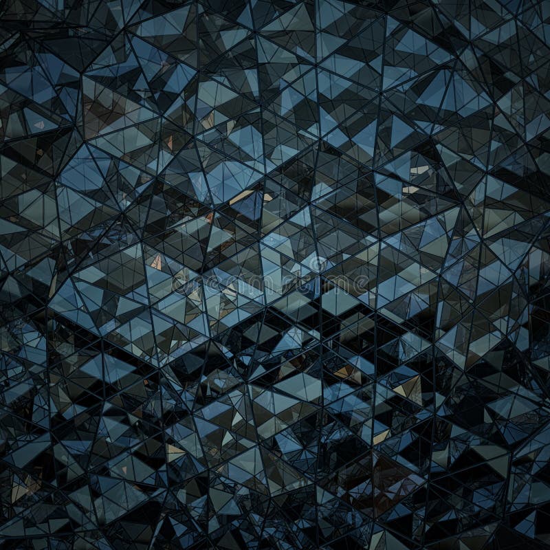 3D layered glass squares stock illustration. Illustration of square ...