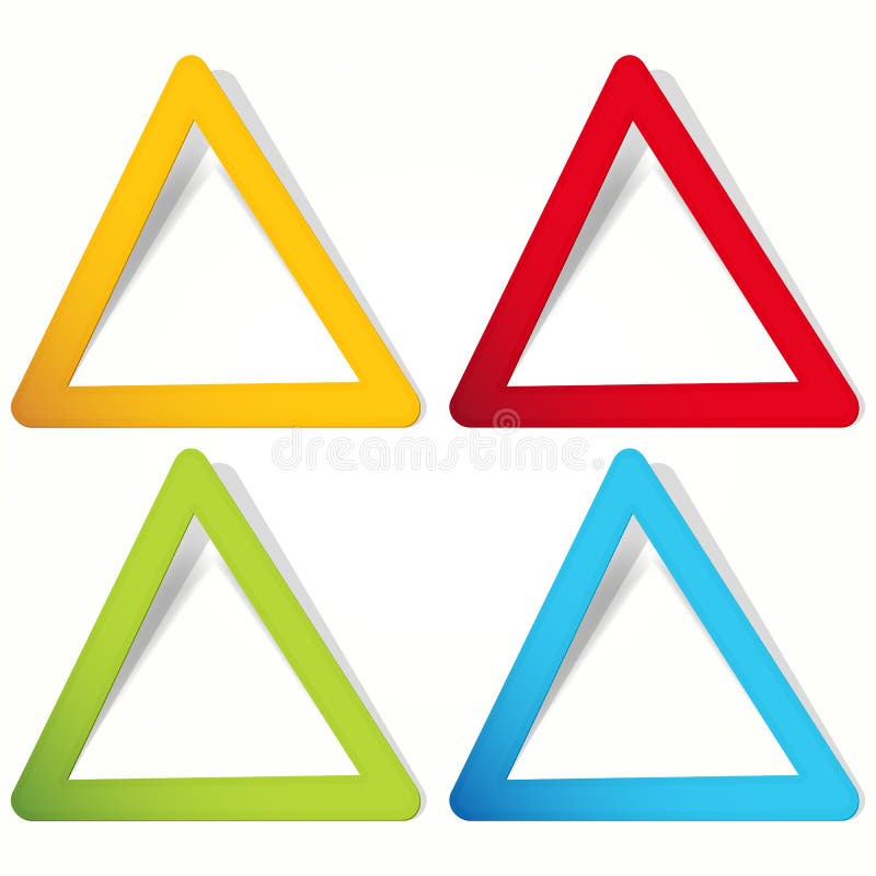 Triangular Labels Stock Illustrations – 398 Triangular Labels Stock ...