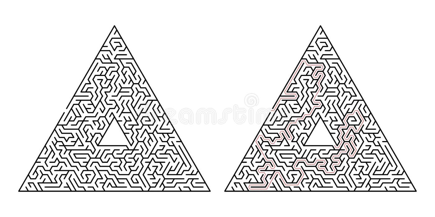 Dotted Maze Stock Illustrations – 376 Dotted Maze Stock Illustrations ...