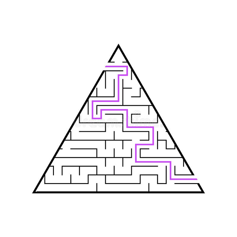 Pyramid Labyrinth Stock Illustrations – 426 Pyramid Labyrinth Stock ...