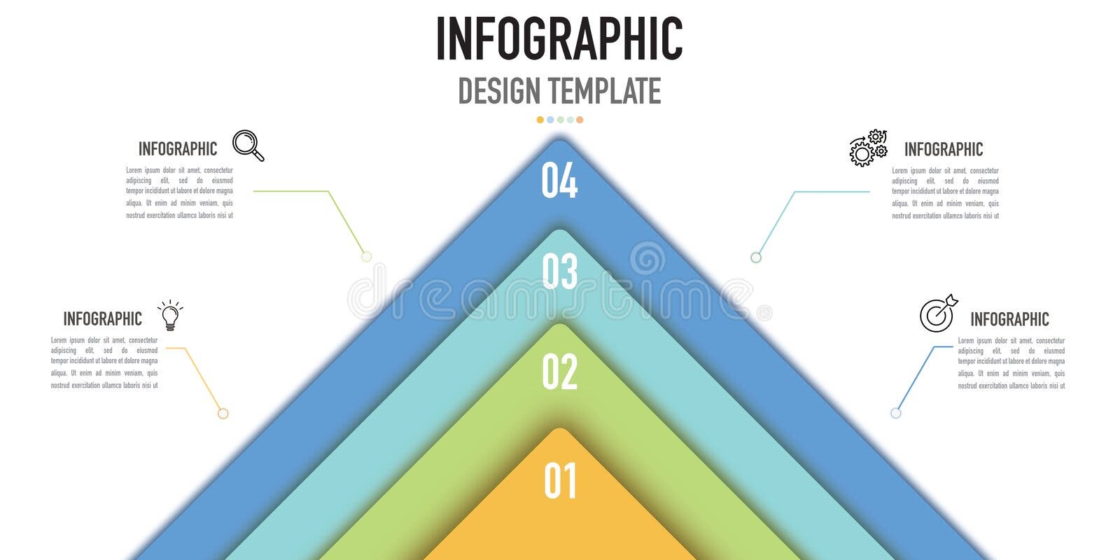 Triangular Infographic White Stock Illustrations – 1,153 Triangular ...