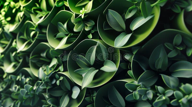 Triangular Leaves and Circular Petals Interlock To Create a ...