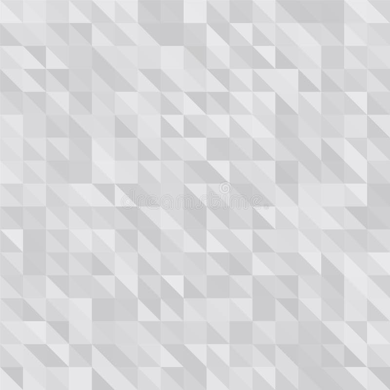 Triangular Low Poly, Light Grey, Silver, Mosaic Abstract Pattern Background, Vector Polygonal ...
