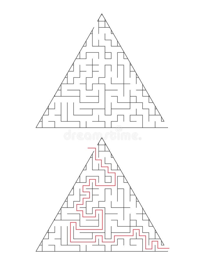 Maze Passage Stock Illustrations – 349 Maze Passage Stock Illustrations ...