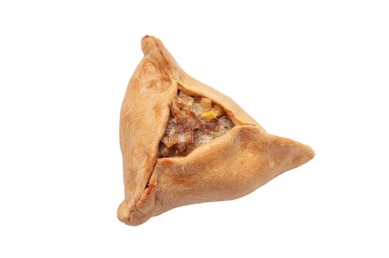 Triangular meat pie stock image. Image of delicious - 236709243