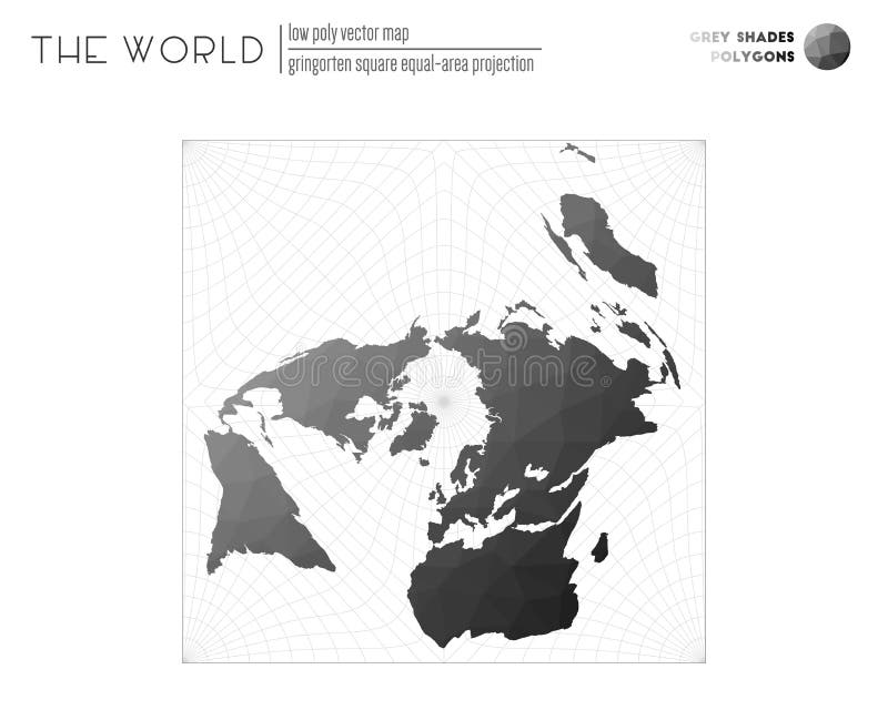 Triangular Mesh of the World. Stock Illustration - Illustration of ...