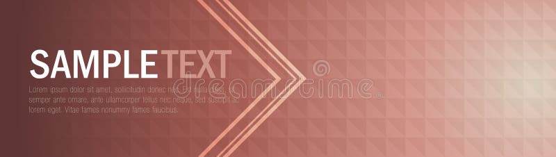 Triangular Modern Geometric Header Stock Vector - Illustration of ...