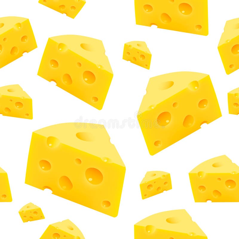 Cartoon Cheese Block