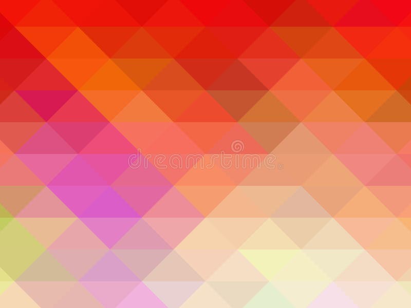 Triangular Pixelation. Multi-colored Pixel Background. the Texture ...