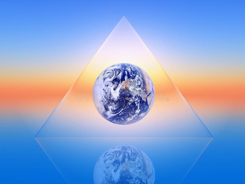 Triangular stock illustration. Illustration of planet - 31169522