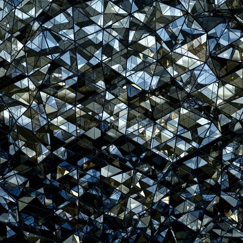 3D layered glass squares stock illustration. Illustration of square ...