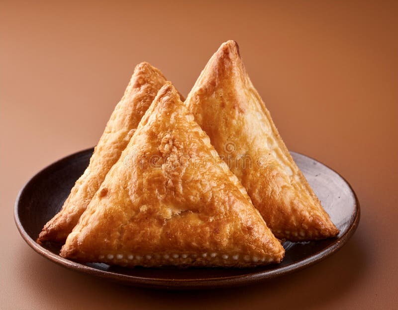 Triangular Puff Snack stock illustration. Illustration of delicious ...