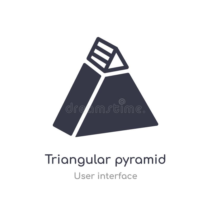 Triangular Pyramid Stock Illustrations – 13,288 Triangular Pyramid ...