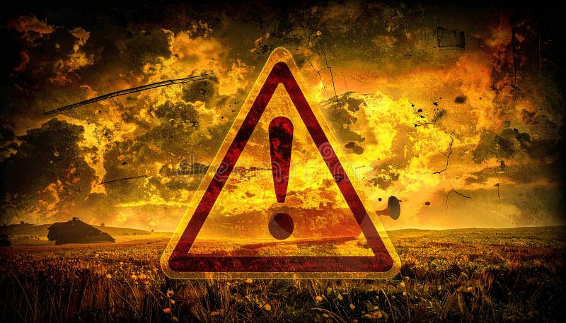 Triangular Radiation Warning Sign Stock Illustrations – 532 Triangular ...