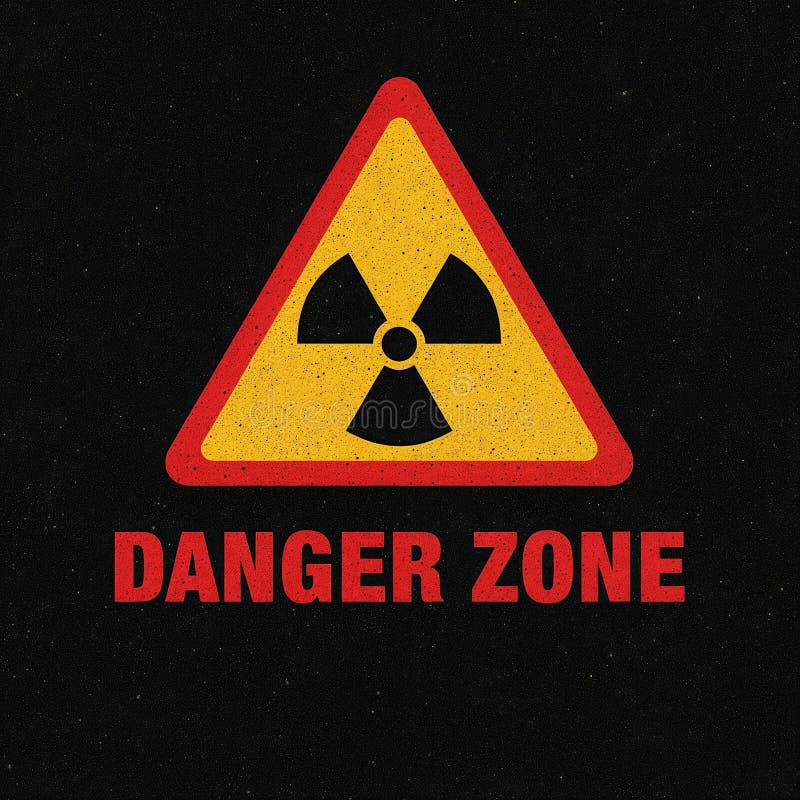 Warning Radiation Zone Stock Illustrations – 2,435 Warning Radiation ...