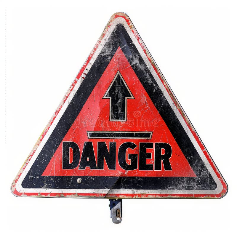 Danger Pointing Sign Stock Illustrations – 1,198 Danger Pointing Sign ...