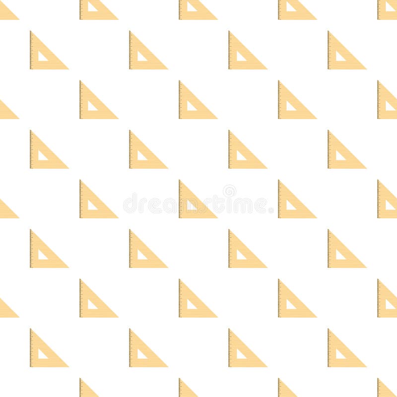 Triangular Ruler Pattern Seamless Stock Illustration - Illustration of ...
