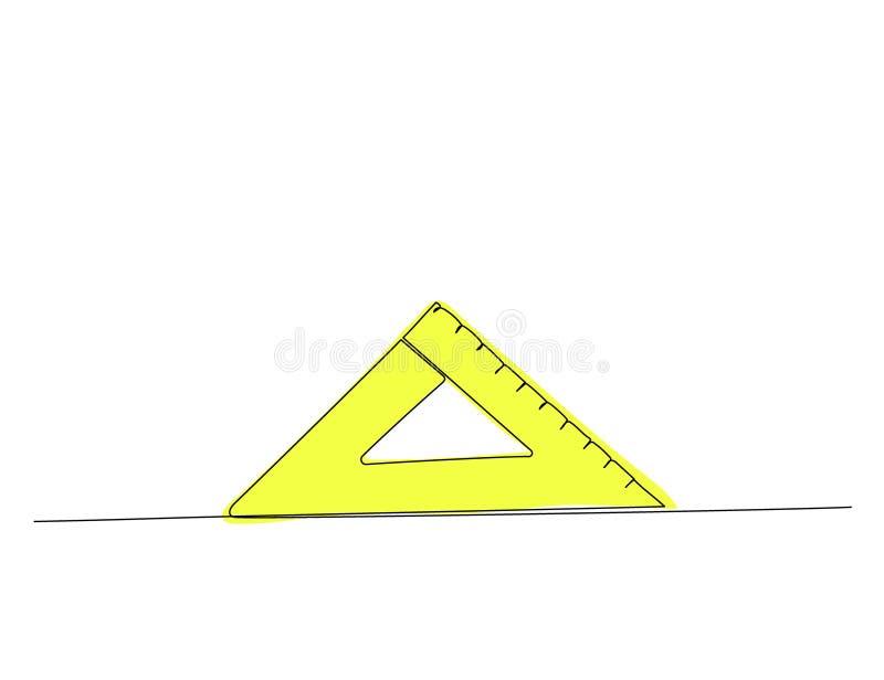 One Line Drawing Ruler Stock Illustrations – 535 One Line Drawing Ruler ...