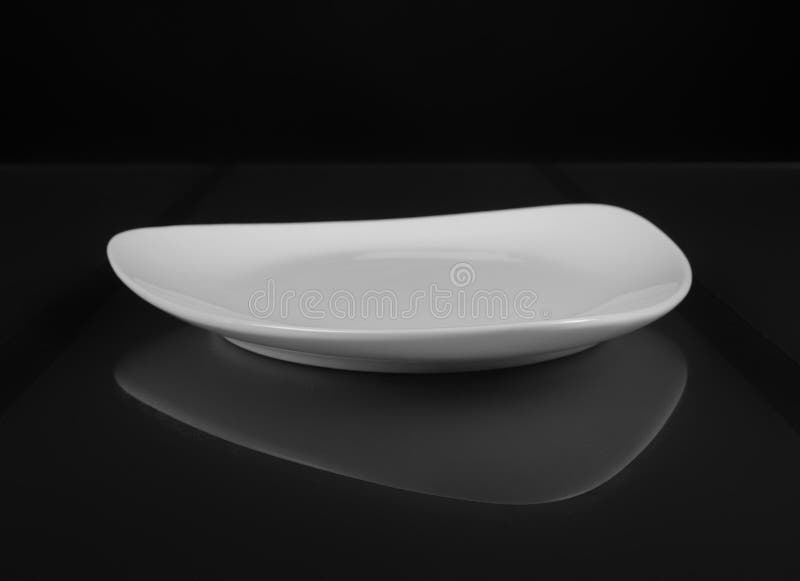 Triangular Shallow Porcelain Bowl Stock Image - Image of dish, dishware ...