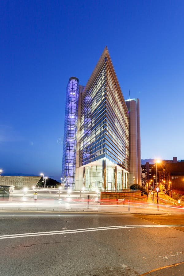 Leeds Yorkshire UK stock photo. Image of business, blue - 165995702