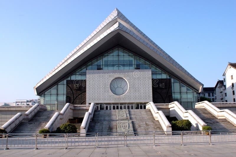 Triangular shaped building stock image. Image of triangular - 5880733