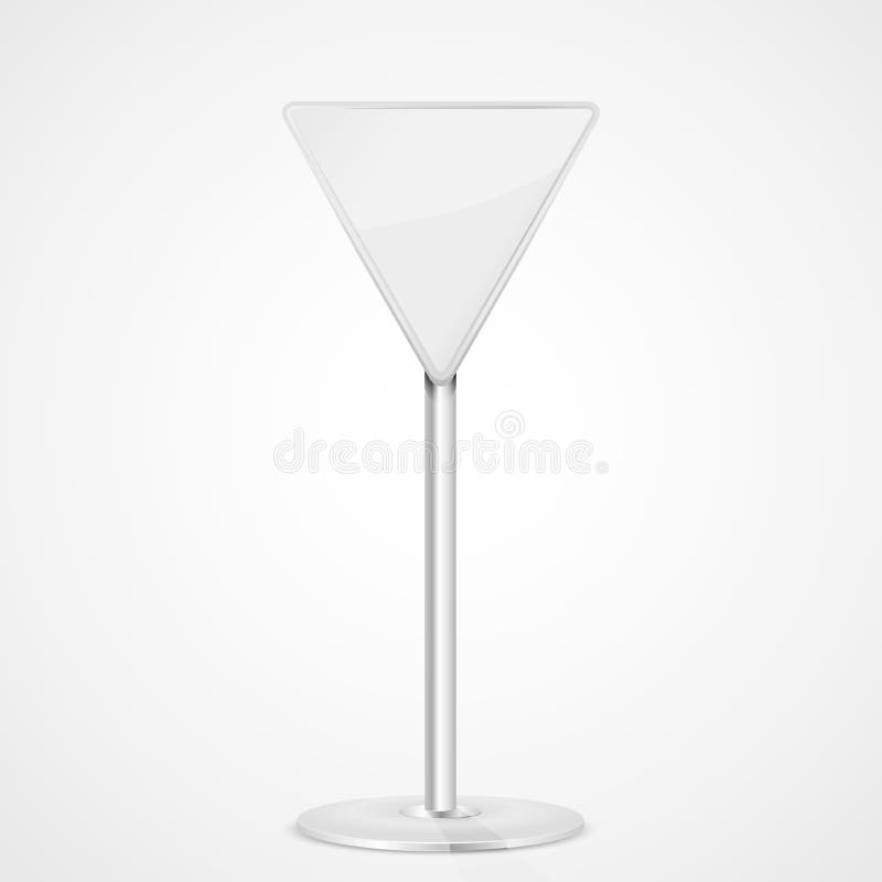 Triangular sign stock vector. Illustration of panel, icon - 33347383