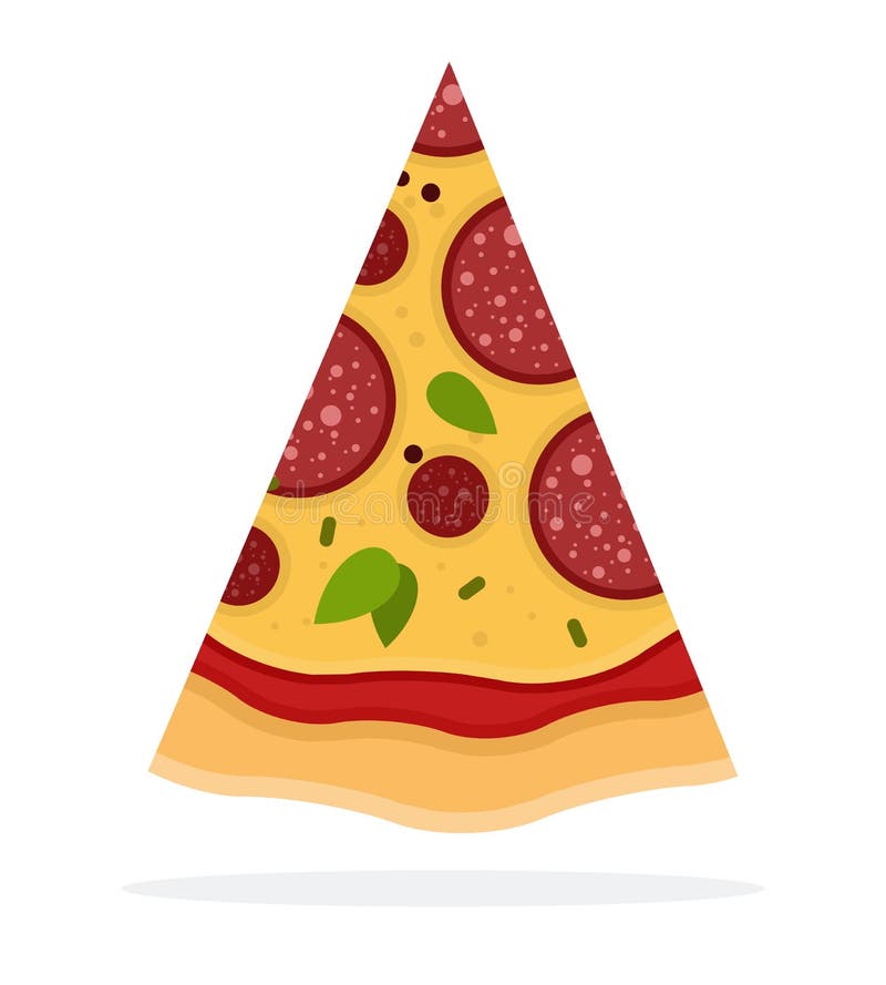 Triangle Shaped Pizza