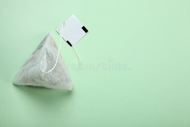 Triangular Tea Bags Stock Image Image Of Nobody Herb 111562979