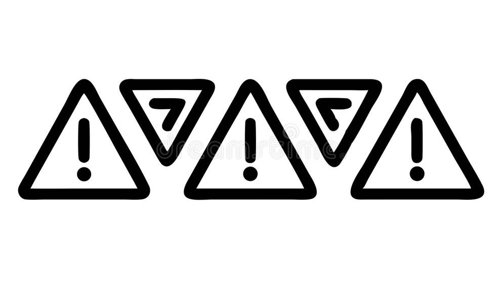 Hazard Signs Vector Stock Illustrations – 11,469 Hazard Signs Vector ...