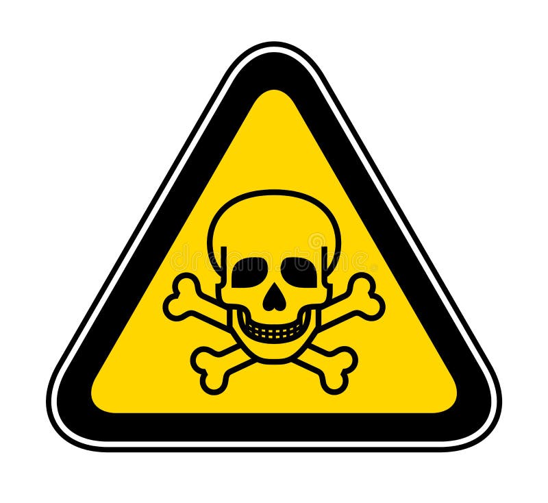 Triangular Warning Hazard Symbol Stock Vector - Illustration of danger ...