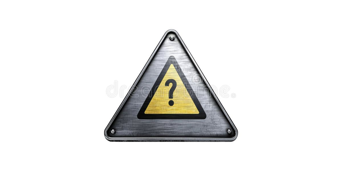 Warning Sign Question Mark Stock Illustrations – 2,087 Warning Sign ...