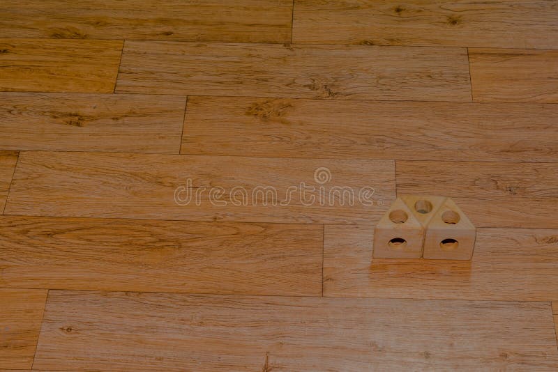 Triangular Wooden Building Blocks Stock Photo - Image of creativeness ...