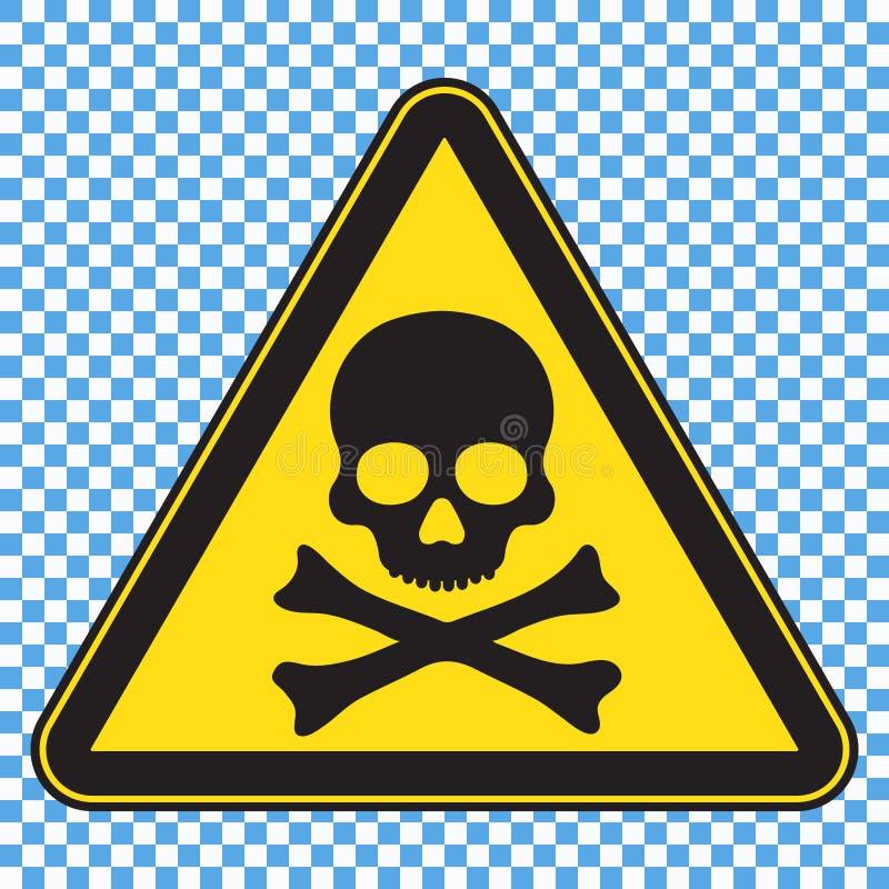 Yellow Danger Sign With Skull Stock Vector - Illustration of ancient ... Yellow Danger Sign With Skull Stock Vector - Illustration of ancient ...