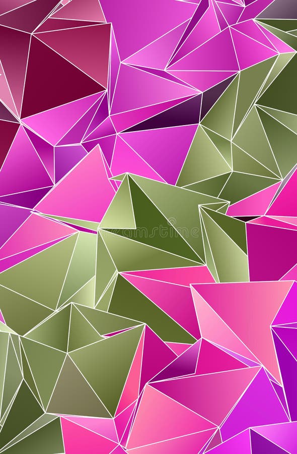 Triangulated Texture. Design. Polygonal Geometrical Pattern. Triangular ...