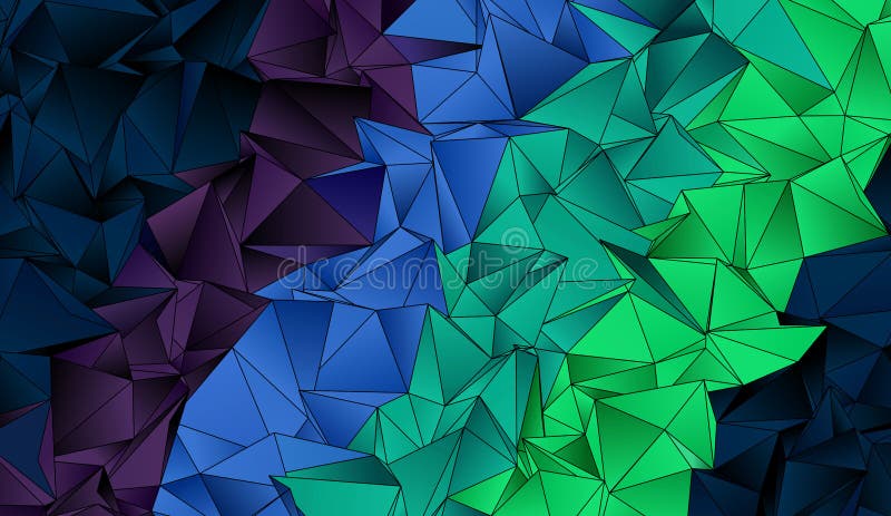 Triangulated Texture. Design. Polygonal Geometrical Pattern. Triangular ...