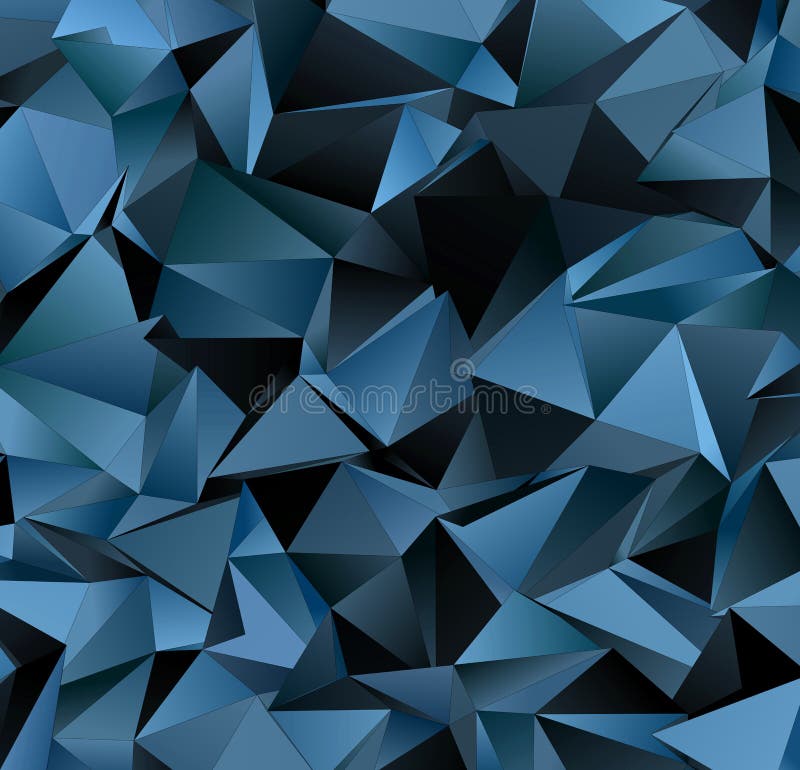 Triangulated Texture. Design. Polygonal Geometrical Pattern. Triangular ...