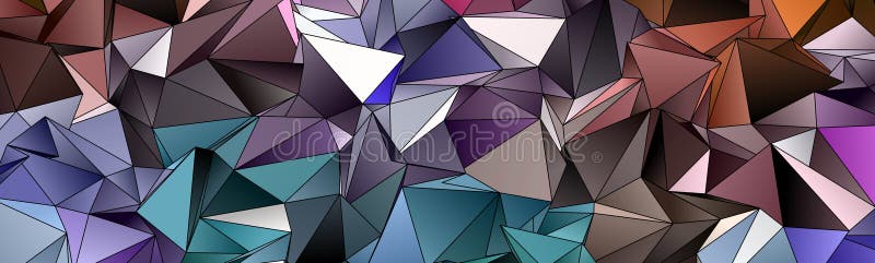 Triangulated Texture. Design. Polygonal Geometrical Pattern. Triangular ...