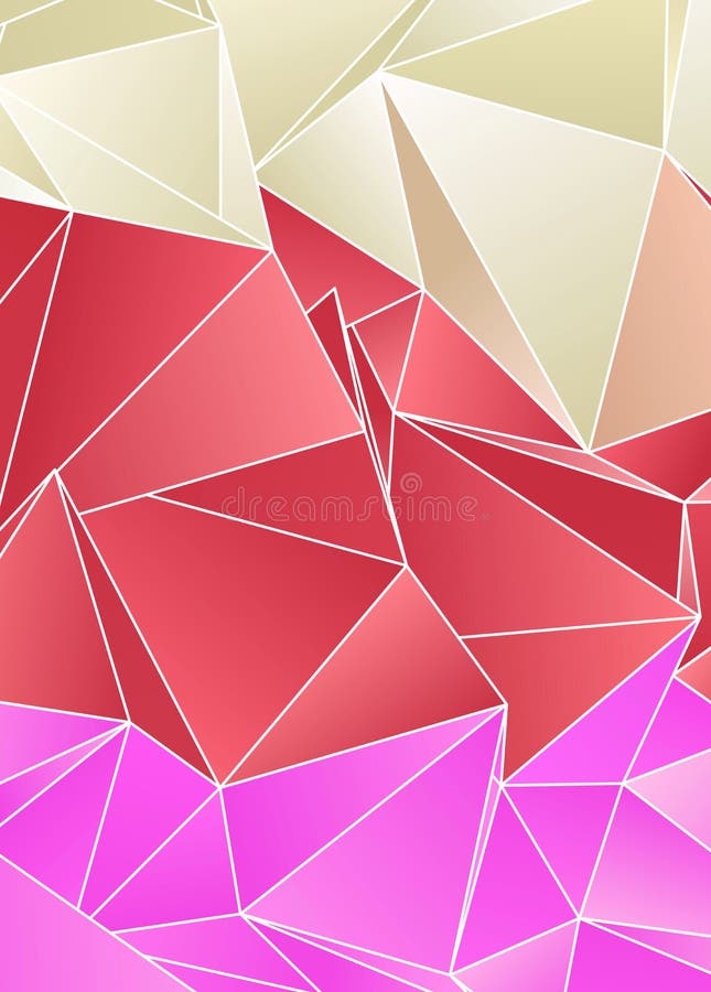 Triangulated Texture. Design. Polygonal Geometrical Pattern. Triangular ...