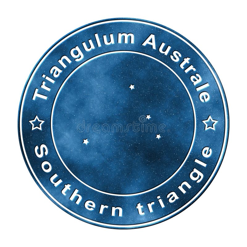Triangulum Australe Star Constellation, Southern Triangle Constellation ...