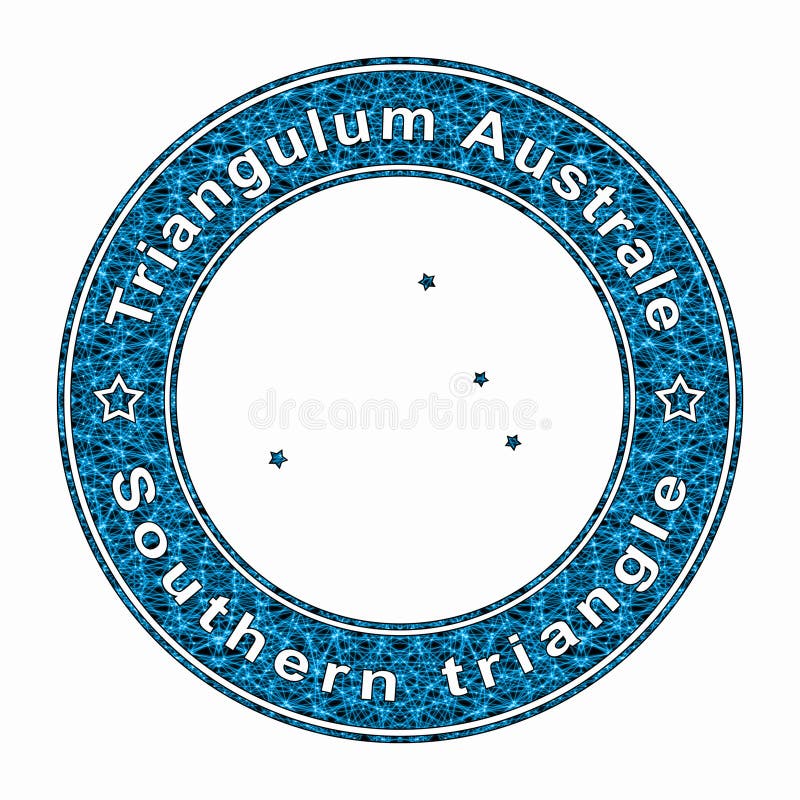 Triangulum Australe Star Constellation, Southern Triangle Constellation ...