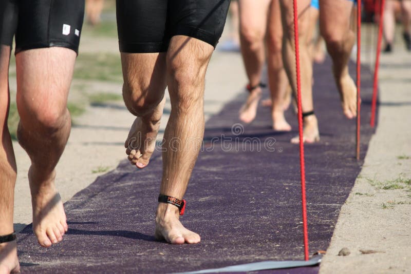 Triathlon Transition Area stock photo. Image of duathlon - 10839178