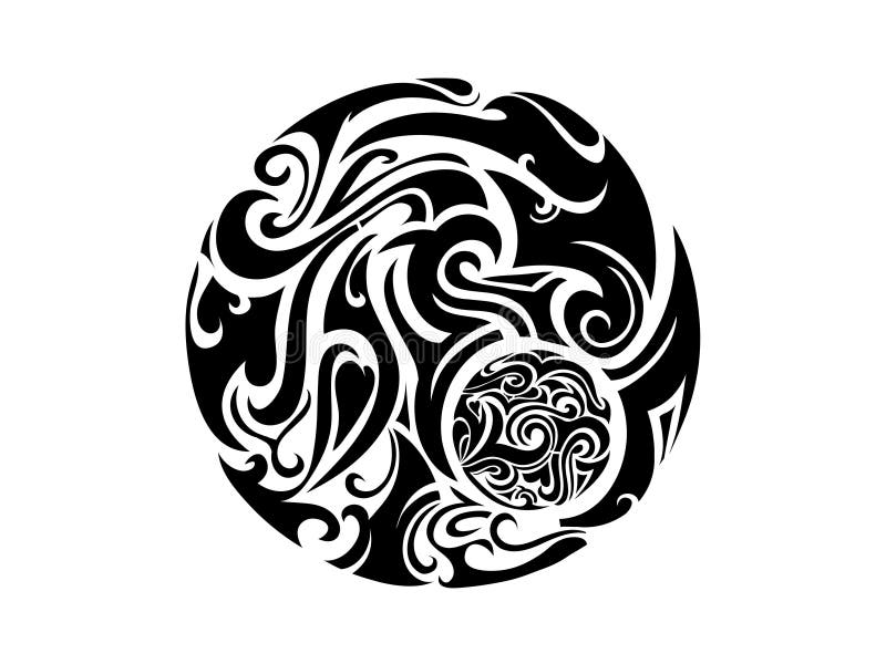 Circle Tribal Logo Stock Illustrations – 18,359 Circle Tribal Logo ...