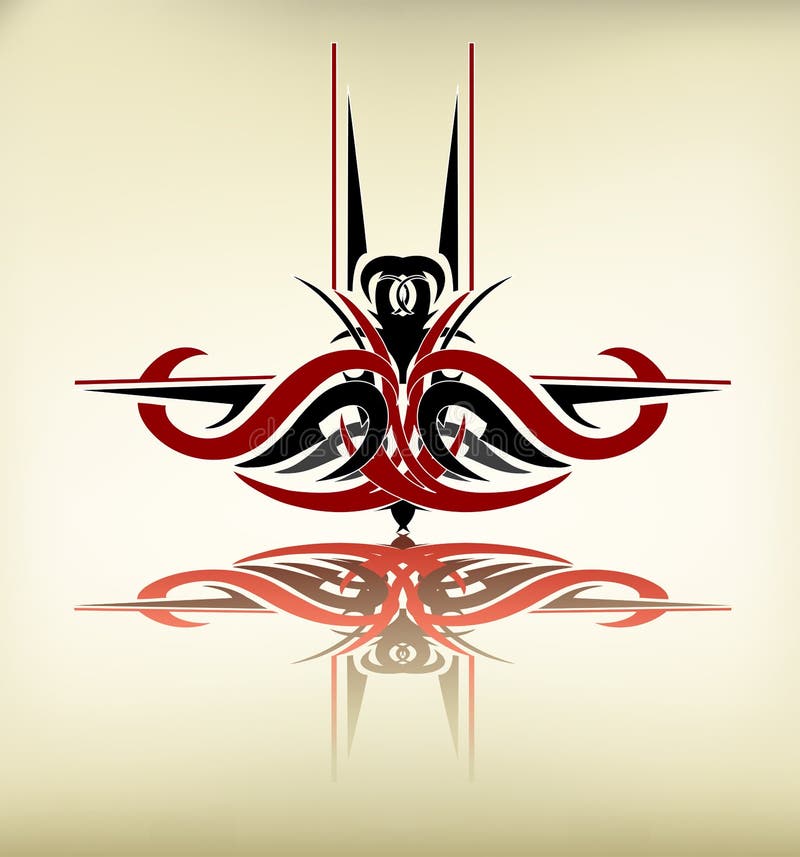 Tribal art design stock vector. Illustration of celtic - 12657270